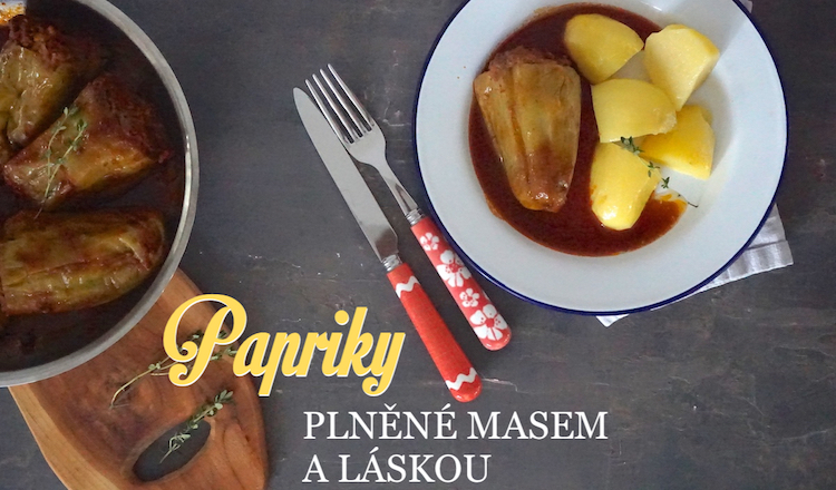 Plněné papriky jako symbol léta a lásky - Kuchařka pro dceru