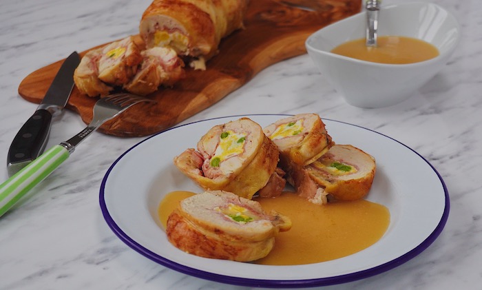 Kuřecí roláda - Kuchařka pro dceru