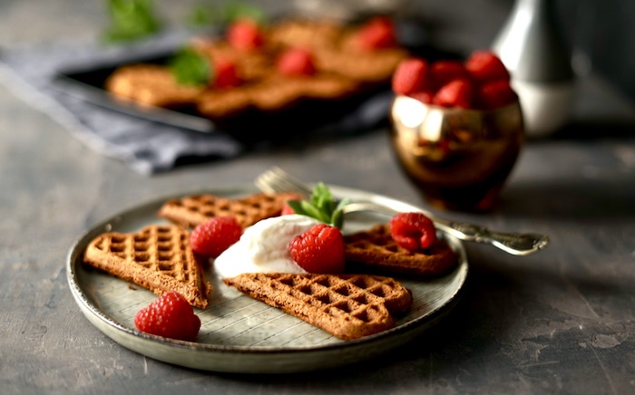 Čokoládové vafle - Kuchařka pro dceru