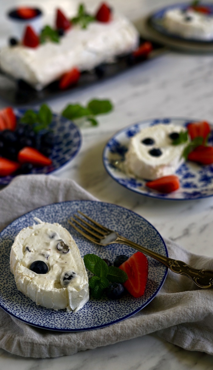 Sněhová roláda - Kuchařka pro dceru