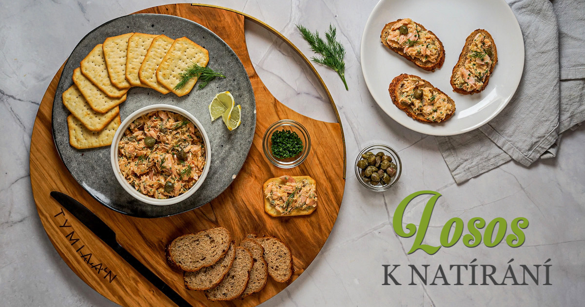 Rillettes z lososa - Kuchařka pro dceru