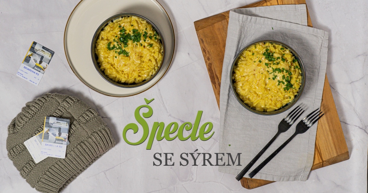 Sýrové špecle čili Käsespätzle - Kuchařka pro dceru